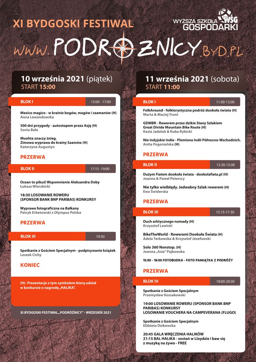Pod archiwum - Festiwal Podróżniczy